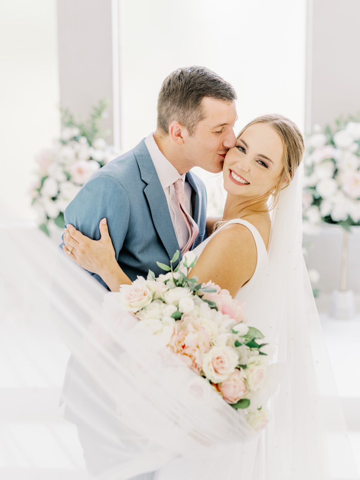 Kateyn + Caleb Venetian Pink Collection – Wedding Flowers For Rent