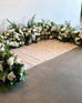 Grounded Floral Arch (Large) – Wedding Flowers For Rent
